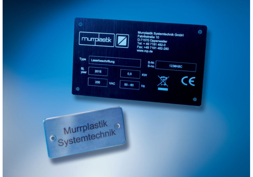 Murrplastik - ALU/K° 50x15 R2 HF, 2x3.5MM Aluminum anodized Labeling M – Trimantec