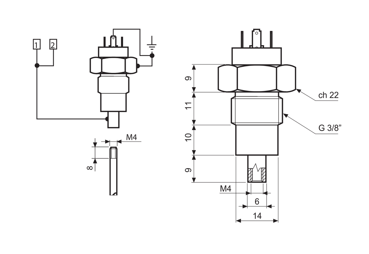 Finder Series 72 Accessory: Electrode Holder with Two Poles - 072.51 ...