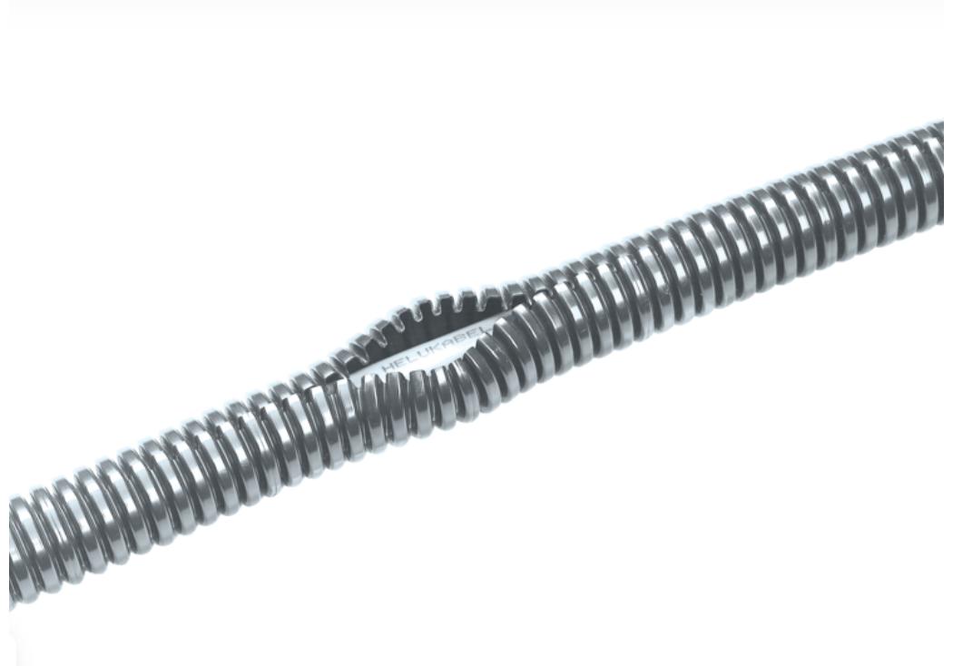 Murrplastik- EWX-LS-M40/P36 Gray Corrugated Conduit - 83102222 (MOQ 25 ...