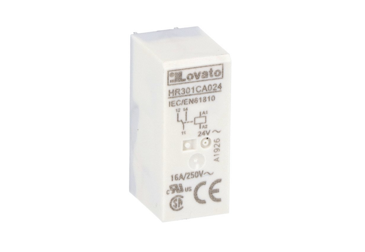 Lovato Electric: Socket for relay - HR301CD024 (MOQ 20 pcs) | Trimantec