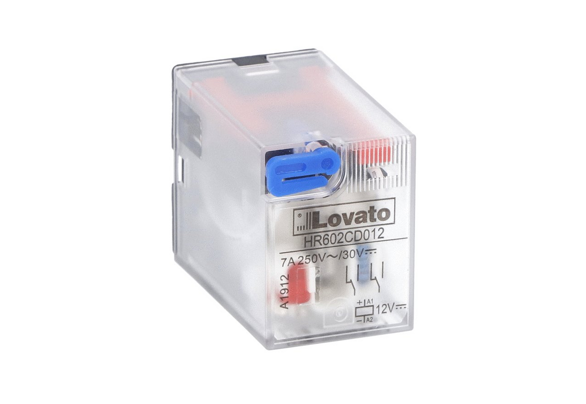 Lovato Electric Industrial relay with LED state indicator and ...