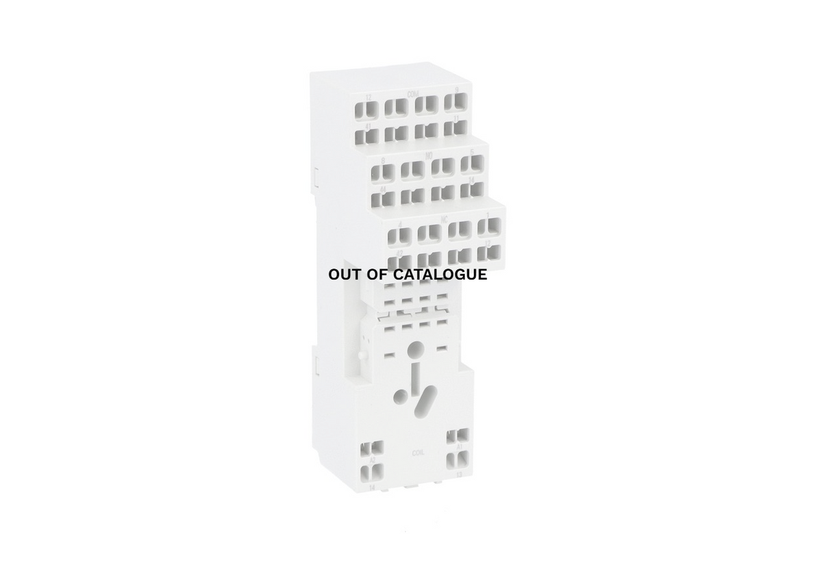 Lovato Electric Socket for relay with 2 C/O contacts - HR6XS21S (MOQ 10 ...