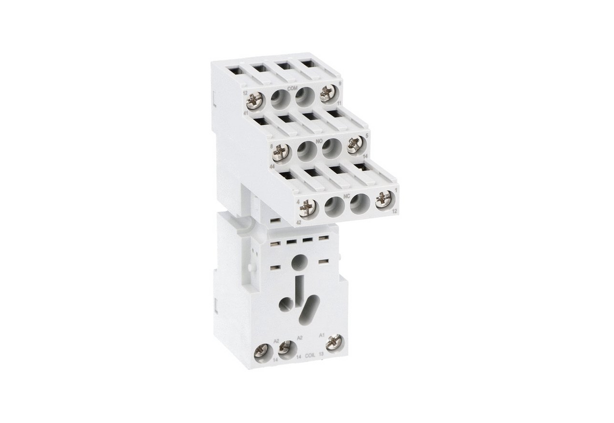 Lovato Electric Socket for relay with 2 C/O contacts - HR6XS21 (MOQ 10 ...
