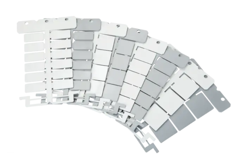 Murrplastik - KSK 27x12.5 White Label Plate Adhesive - 86361266 – Trimantec