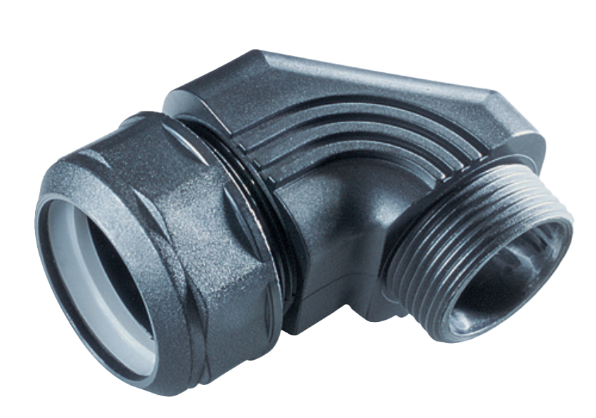Murrplastik - KW-M40x1.5/29 Gray 90° Conduit Fitting - 83565018 (MOQ 2 ...