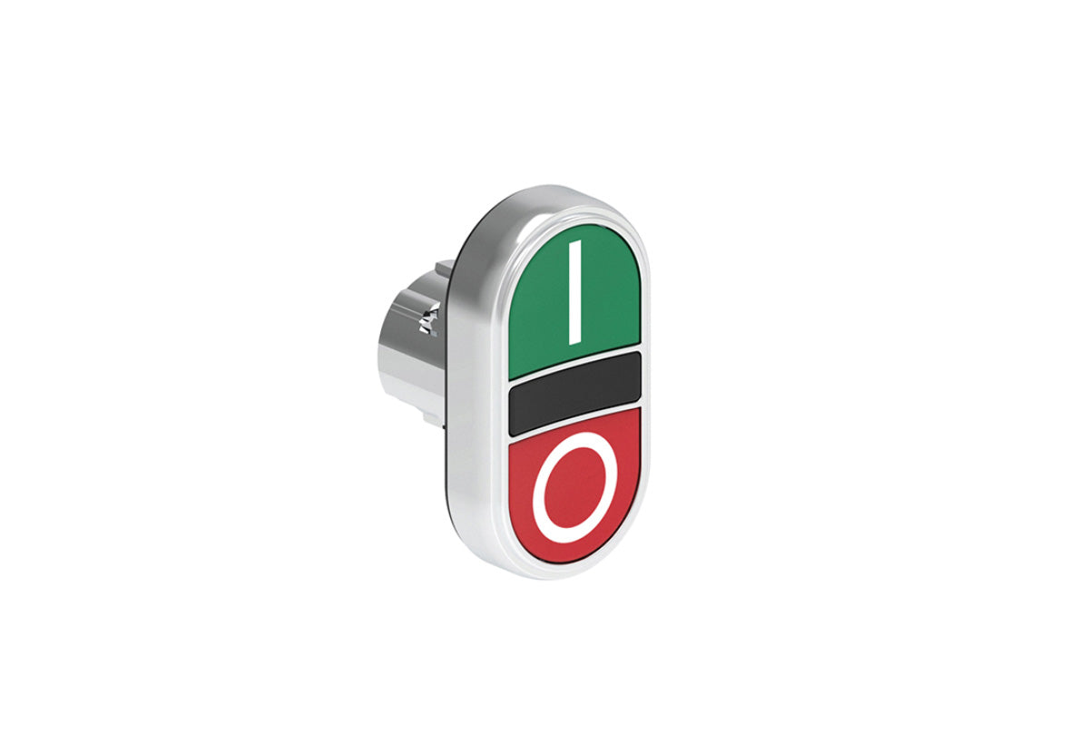 Lovato Electric: Double-Touch Push Button, Flush, Green-I/Red-O ...