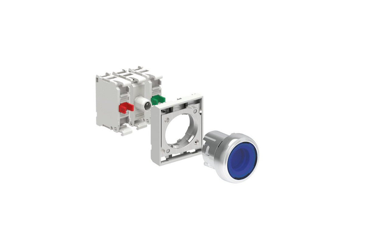 Lovato Electric: KIT Illuminated Button Actuator, Flush, Blue ...