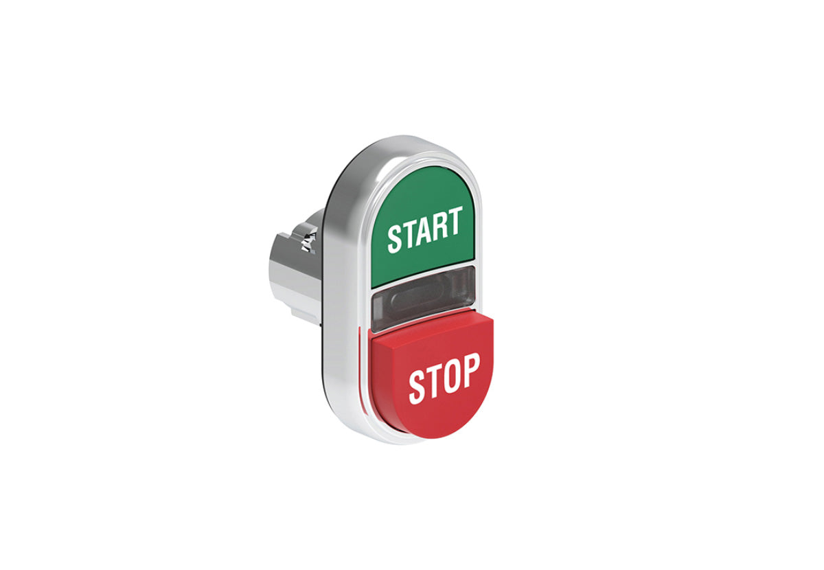 Lovato Electric: Double-Touch Illuminated Push Button, Flush Green ...