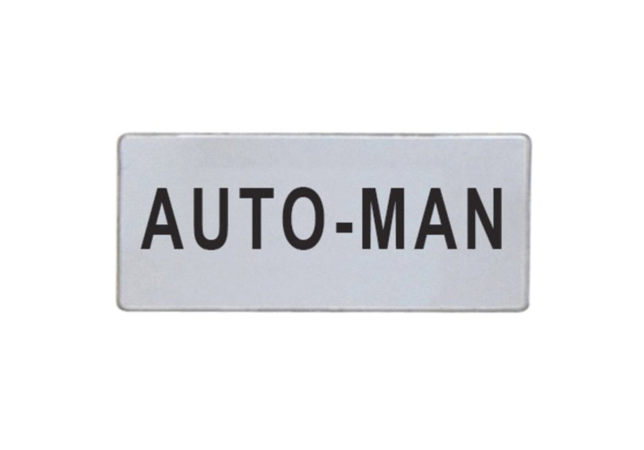 Lovato Electric: Label for Selector Switches "AUTO-MAN" - LPXAGB212 ...