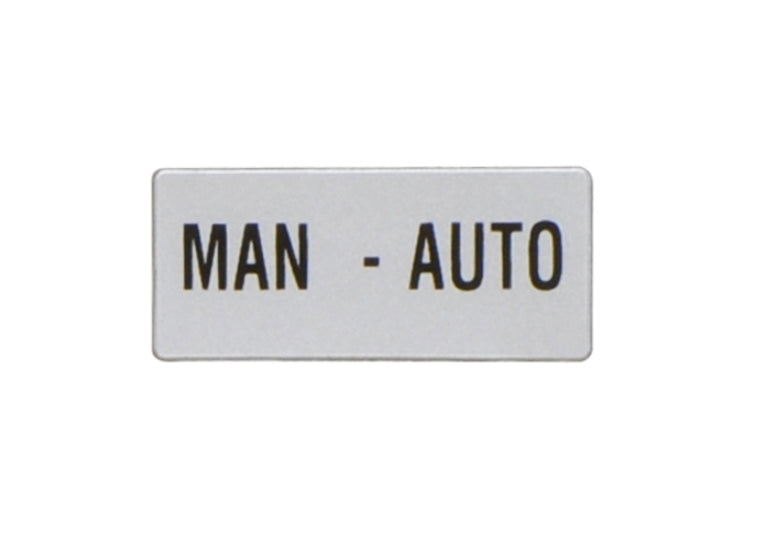 Lovato Electric: Label for Selector Switches "MAN-AUTO" - LPXAGB213 ...