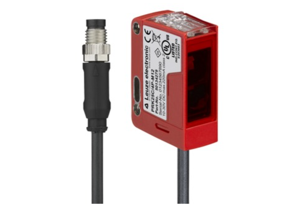 Leuze PRK25C/6G-100-M8 : Polarized Retro-Reflective Photoelectric ...