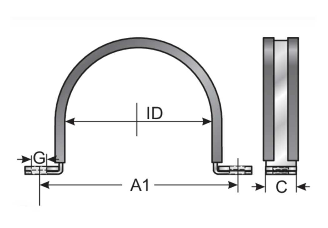 Murrplastik - SSG 70/M8 Conduit Clamp - 83723230 (MOQ 10 pcs) – Trimantec