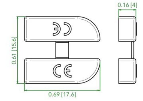 Noark Busbar-UL1077: Comb Bus Bar Endcap-EC10771 – Trimantec