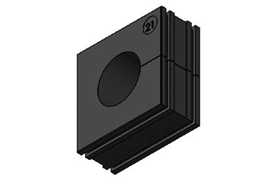Icotek KT 21 bk: Cable Grommets, Large - 41321 | Trimantec