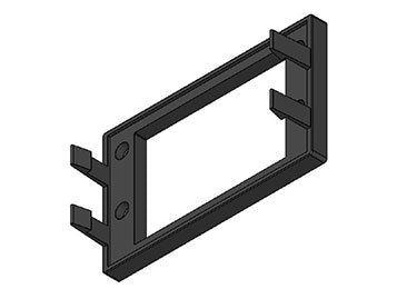 Icotek KEL-SNAP 24-E: Mounting Frame - 42044 | Trimantec