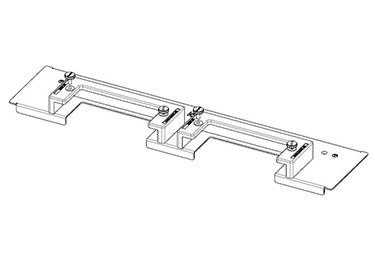 Icotek KDR-ESR-TS8-600-43079: Enclosure Base Plate with Slide Frames ...