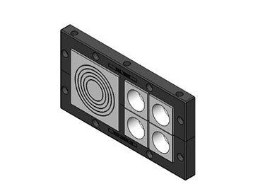 Icotek KEL 183|5 V2A: Large Cable entry Frame - 47220.200 | Trimantec