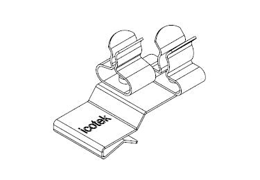 Icotek PFK2-A|SKL 12: Pluggable EMC Double Shield Clamp - 36780.12 ...