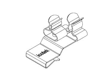 Icotek PFK2-B|SKL 12: Pluggable EMC Double Shield Clamp - 36784.12 ...