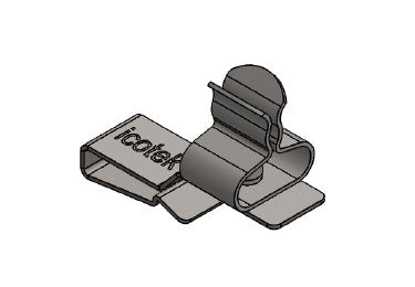 Icotek PFS|SKL 1.5-3: EMC Shield Clamp for Bus Bar - 36786.1 | Trimantec