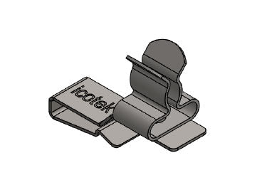 Icotek PFS|SKL 3-6: EMC Shield Clamp for Bus Bar - 36786.2 | Trimantec