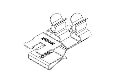 Icotek PFSZ2|SKL 22: EMC Double Shield Clamp for Bus Bar - 36789.22 ...