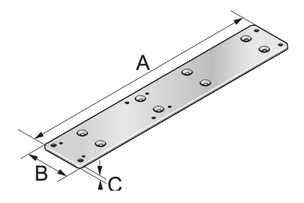 Murrplastik- ABB 6600/6640/6650/6700 Series Base Plate - 83692622 ...