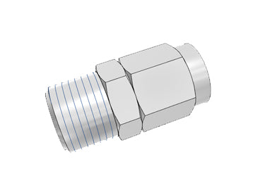 Airtac BKC1065-04 Push Lock Fitting, Locknut Connector - Trimantec